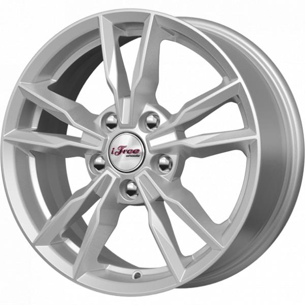 Купить КиК Аламида 6.5x16/5x114.3 ET 45 Dia 67.1 алмаз черный